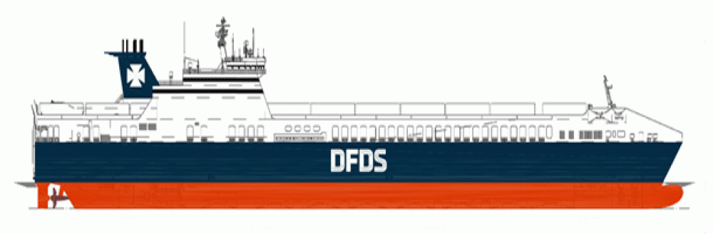 Plader skåret til næste DFDS-skib