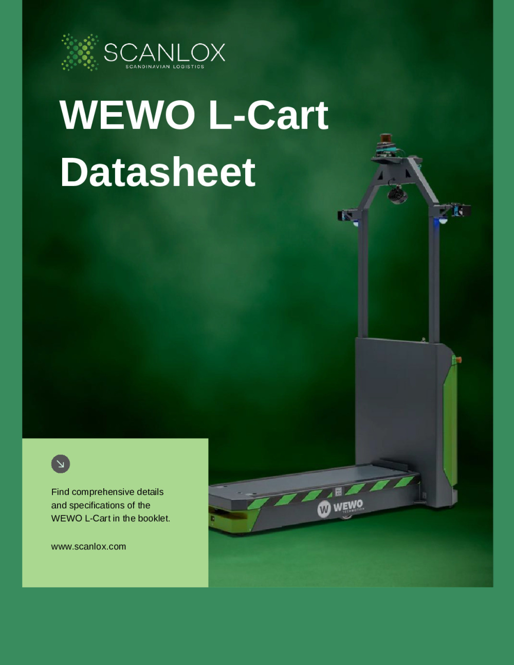 WEWO L-Cart Datasheet, SCANLOX automationsløsning