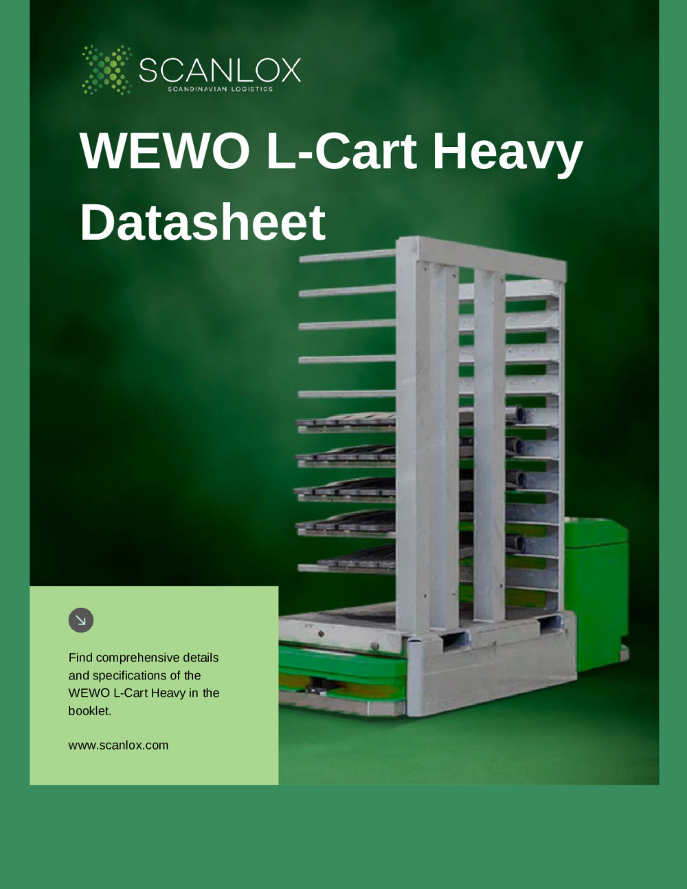 WEWO L-Cart Heavy Datasheet, SCANLOX automationsløsning