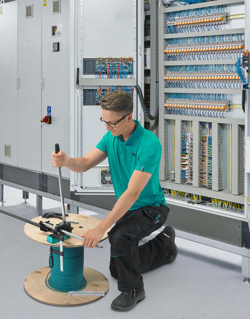 Kompakt DIN-skinne kniv til professionel brug