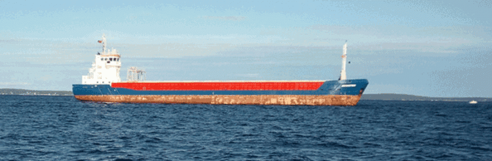 Fragtskib sejlede imod skibstrafikken