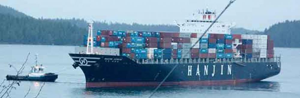 Hanjin Shipping må klare sig selv