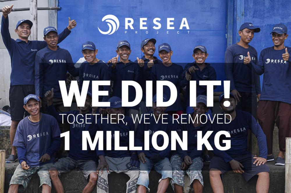 Danske ReSea Project runder milepæl: Mere end 1.000.000 kg plast ...