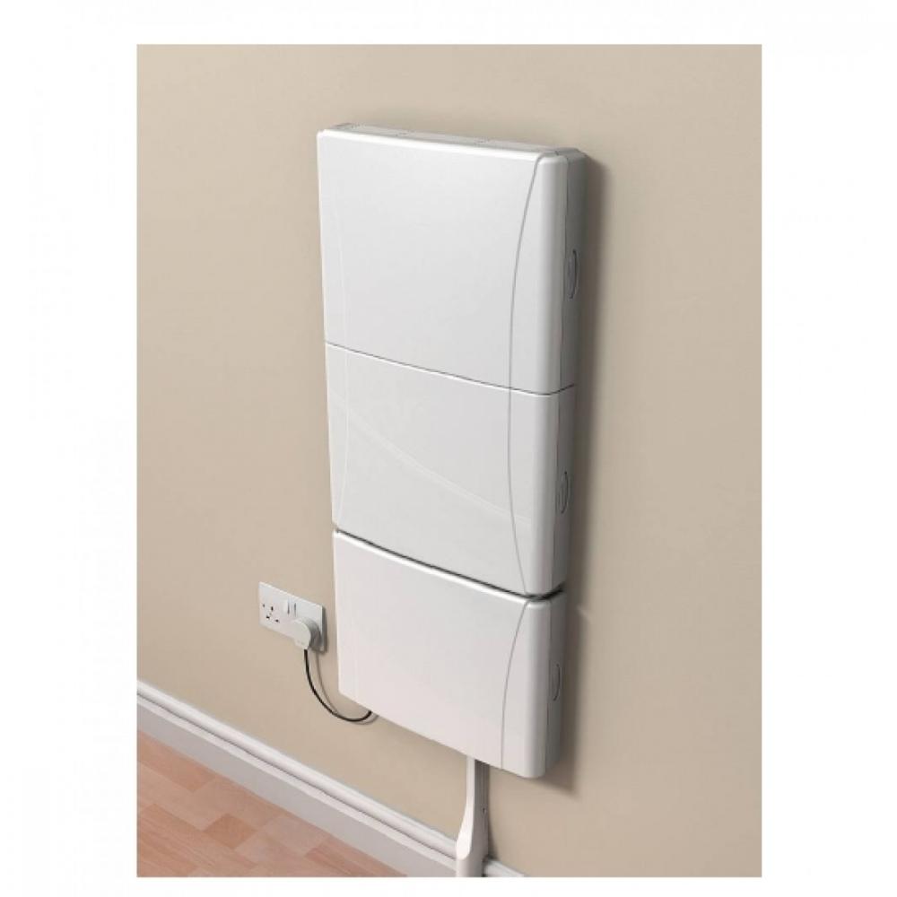 Stilfuld og hvid Home Hub Box - tom