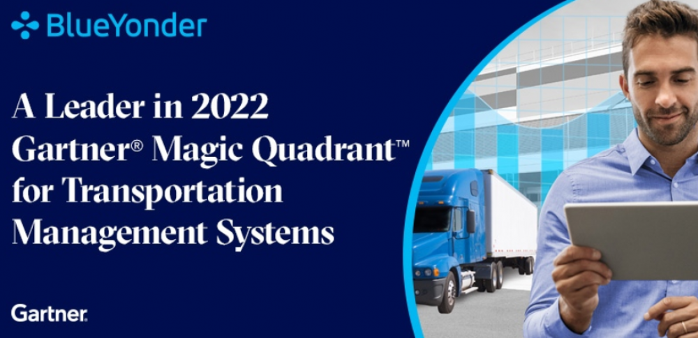 Blue Yonder Named a Leader in the 2022 Gartner® Magic Quadrant™ for TMS Report