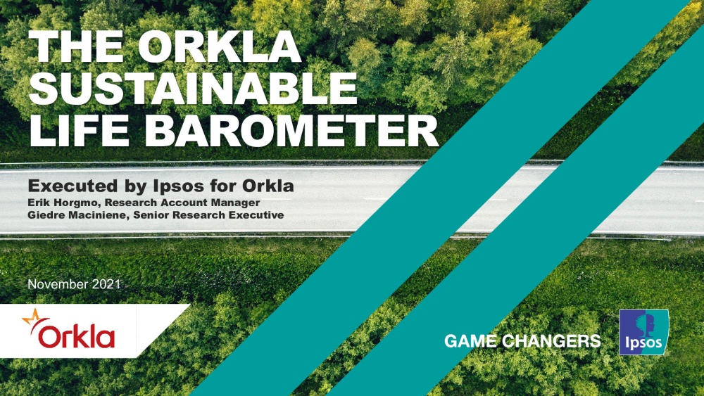 Orkla Sustainable Life Barometer 2021