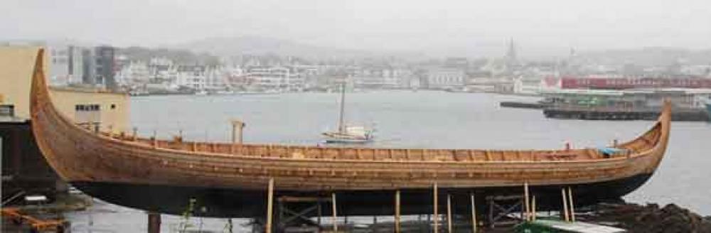 Verdens største vikingeskib snart i søen