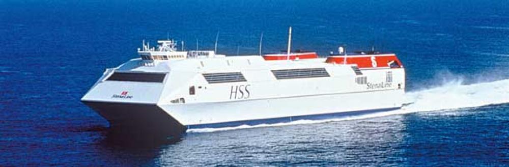 Stena katamaran sendes til ophugning