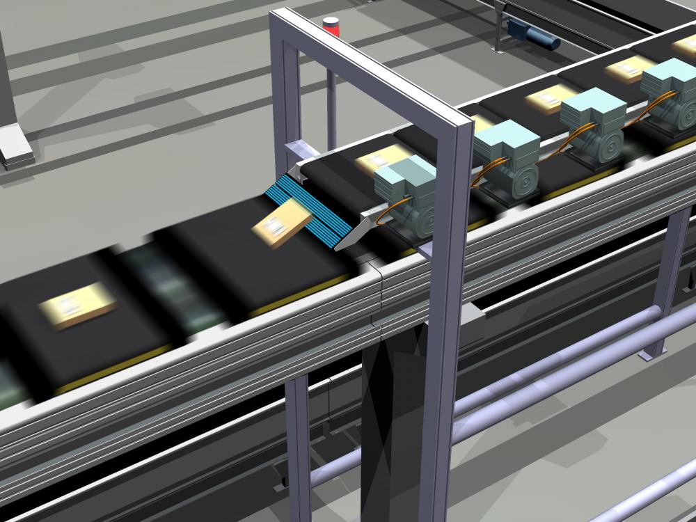 Dematic Installs Unique Cross Belt Sorter