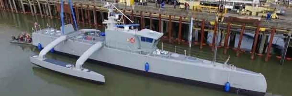 Verdens største ubemandede krigsskib