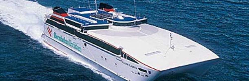 The world's biggest high-speed ferry