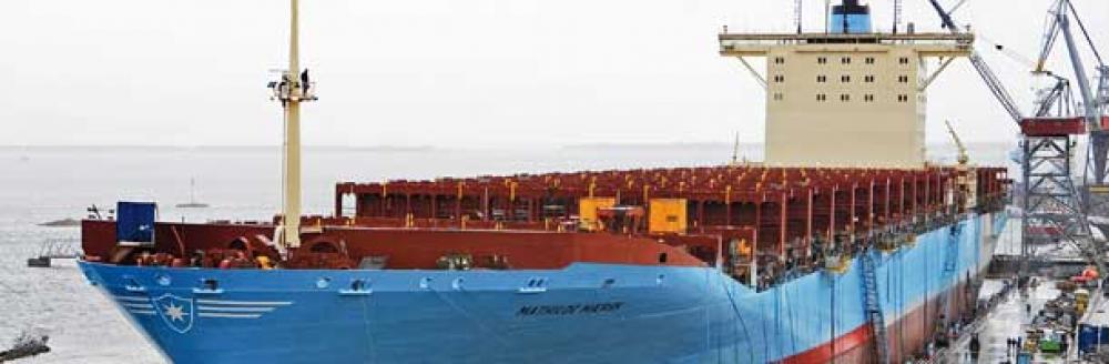 Maersk ship largest ever to call Vietnam