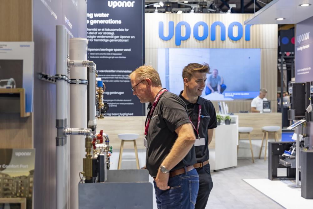 VVS'23 – Uponor sætter en bæredygtig messeagenda