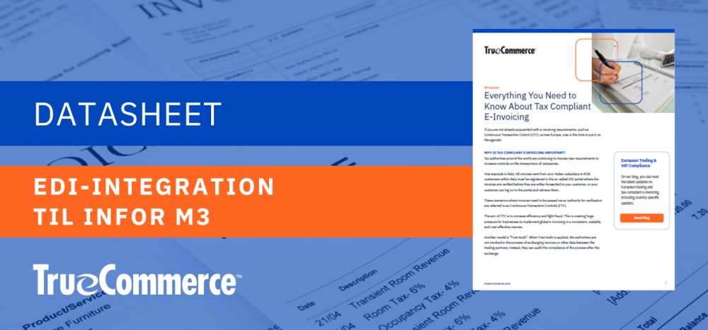 EDI-Integration til Infor M3