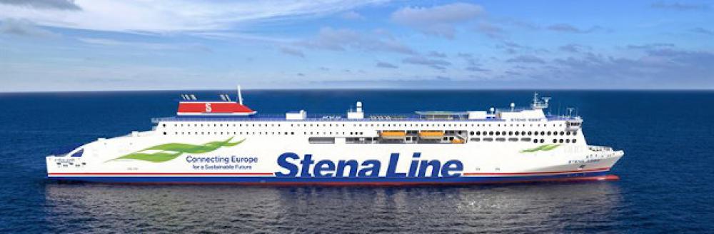 Ny Stena Line færge under dansk flag