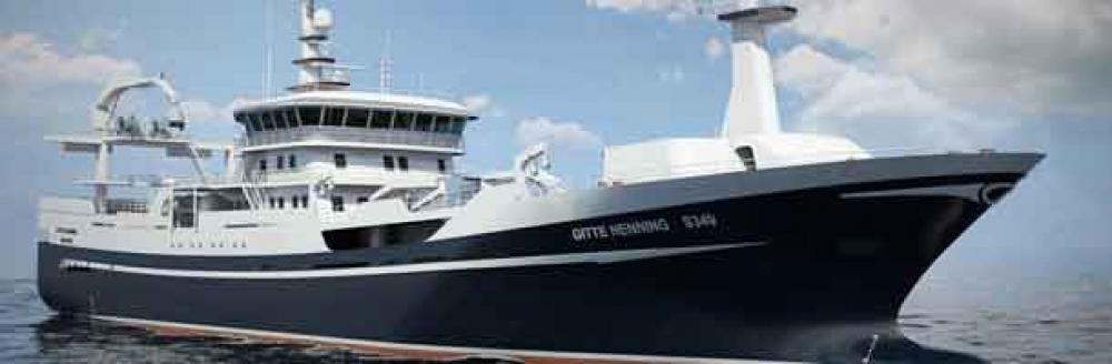 Danmarks største fiskekutter i Skagen