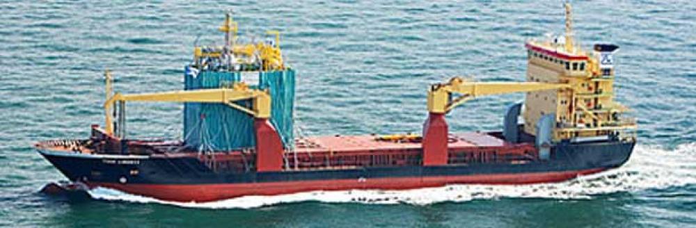 Thorco skib lastet med tvilsomme missiler