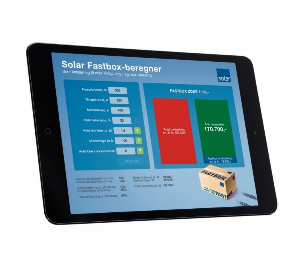 Solars Fastbox gavner installatørernes bundlinje
