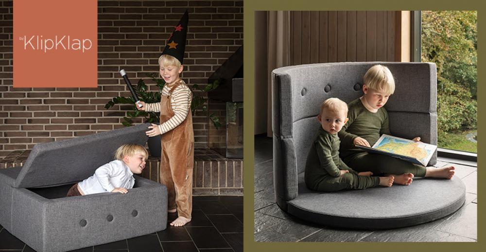 by KlipKlap præsenterer endnu et multifunktionelt børnemøbel – KK Play Fold
