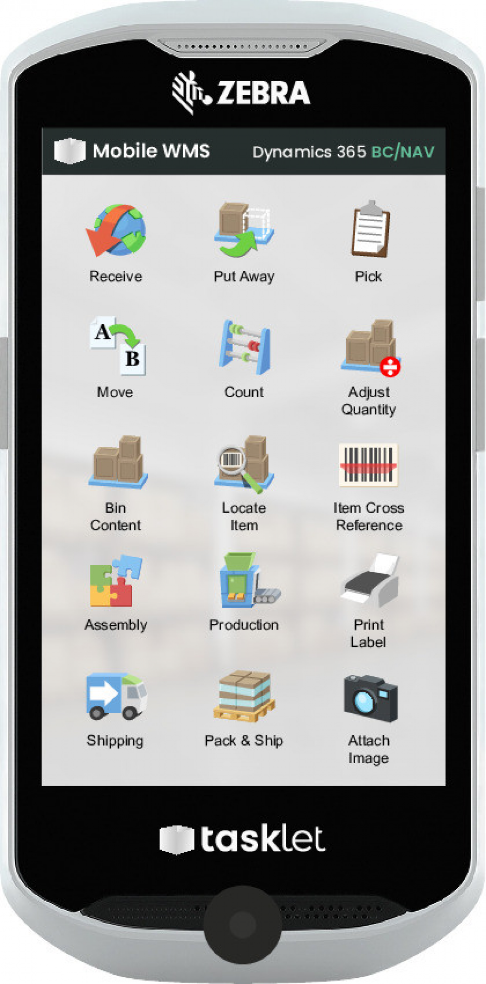 Tasklet Mobile WMS for Dynamics 365BC/NAV