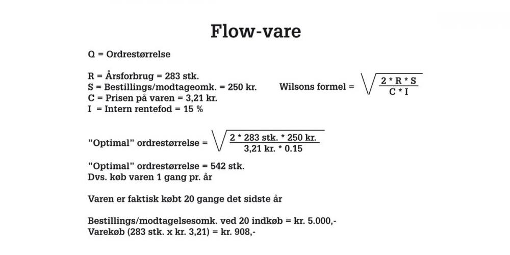 Wilsons formel kan forhindre store pengetab