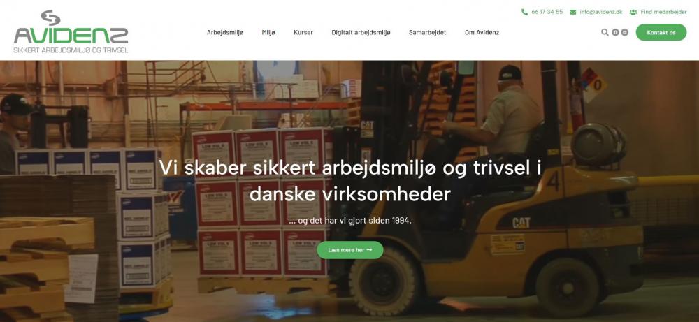 NY hjemmeside er lanceret