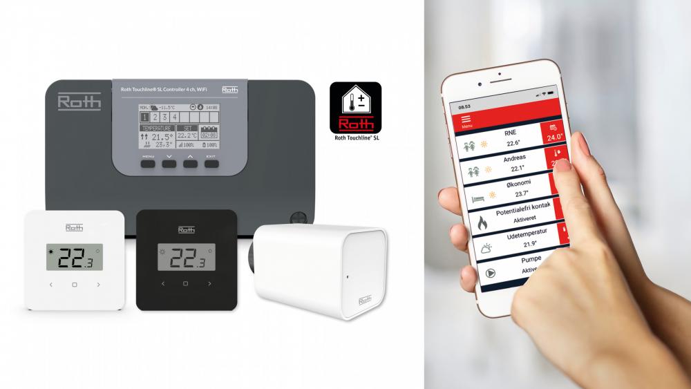 Roth Touchline® SL kontrolenhed med WiFi