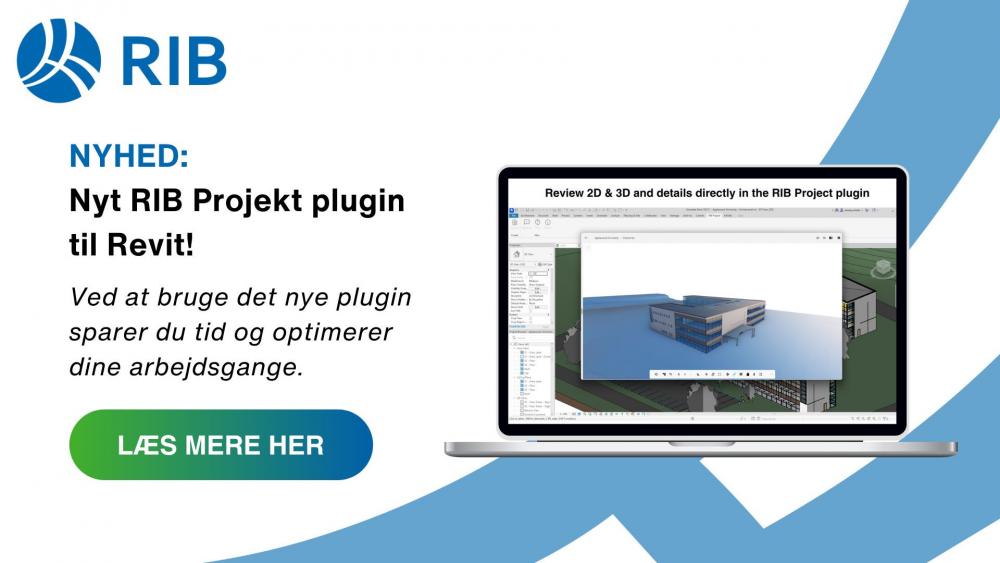NYHED: Nyt RIB Projekt plugin til Revit!