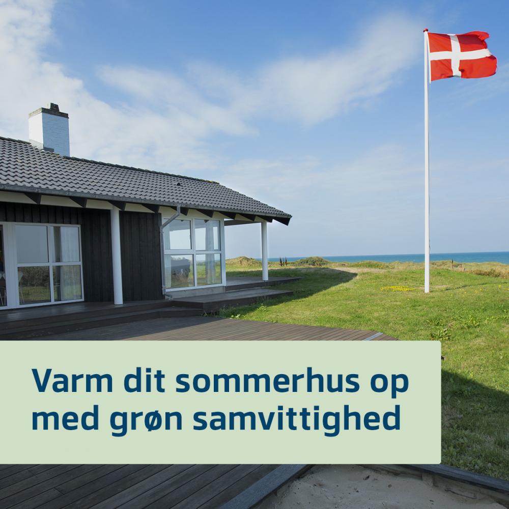 Du kan sagtens varme dit sommerhus op med grøn samvittighed 🏡🌱