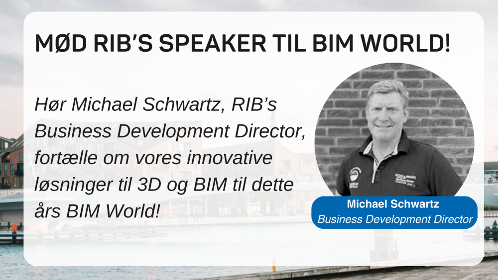 Mød RIB's speaker til BIM World!