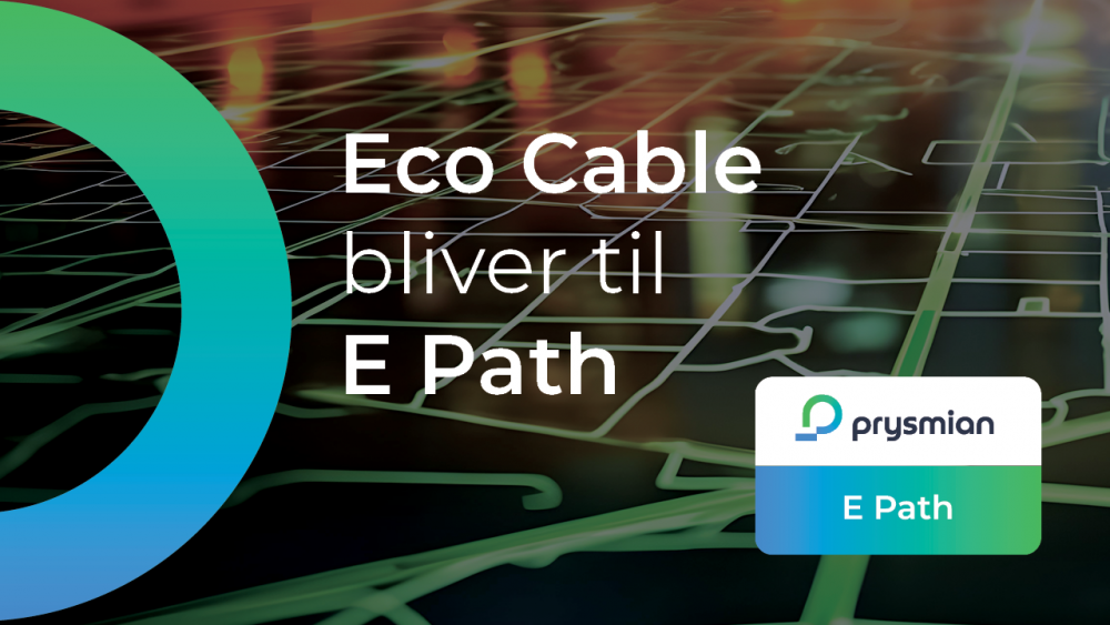 Prysmian Eco Cable bliver til E Path