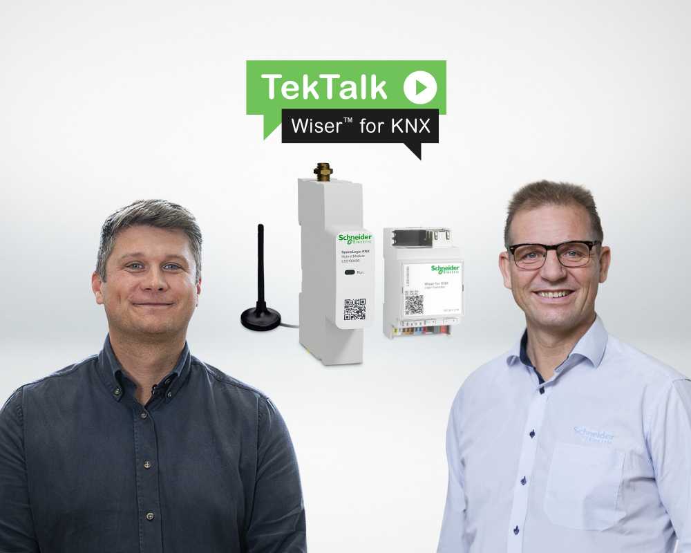 WEBINAR: TekTalk med live demo af nyt Spacelogic KNX hybridmodul