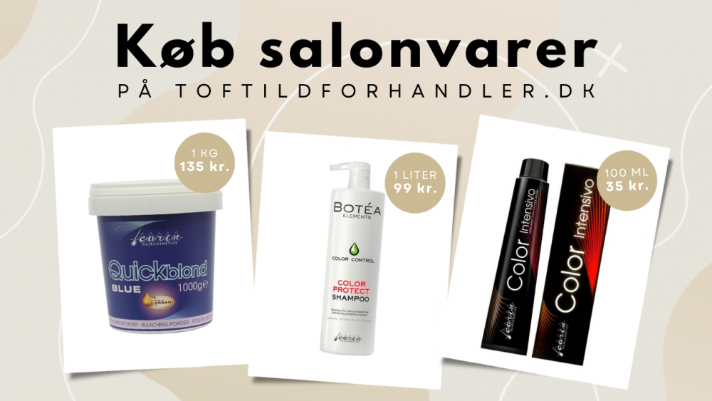 Køb professionelle salonvarer ved Toftild