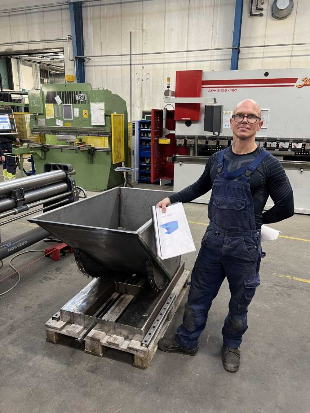 Stål og svejsetråd er bærende fundament i Thomas’ nye liv