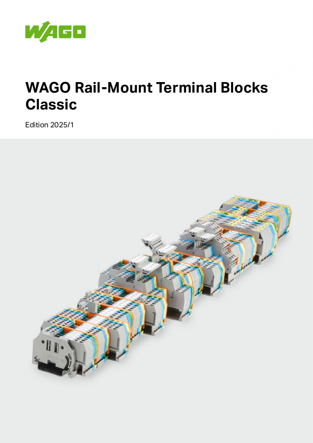 WAGO Rail-Mount Terminal Blocks Classic 1/2025