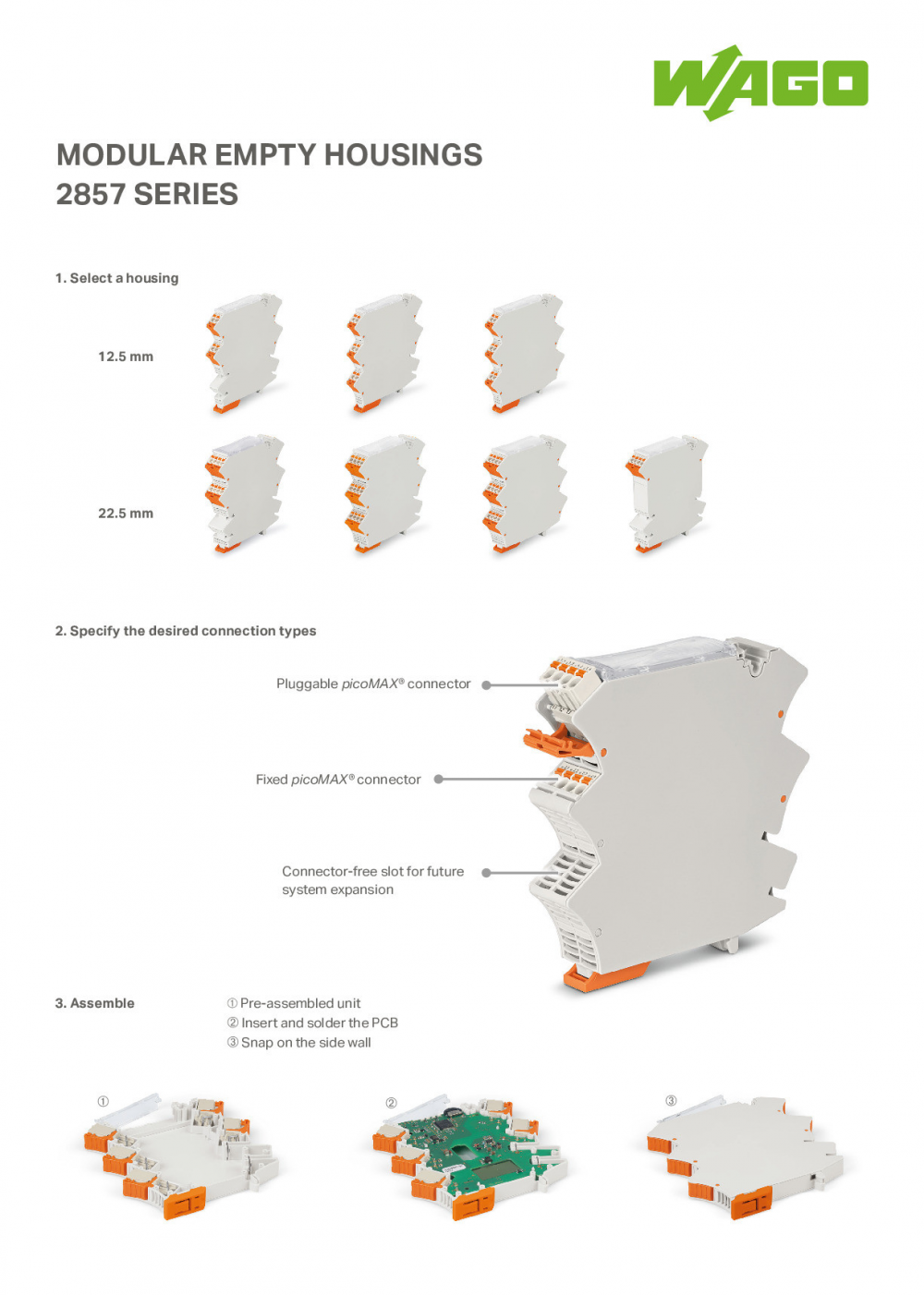 Modular Empty Housings