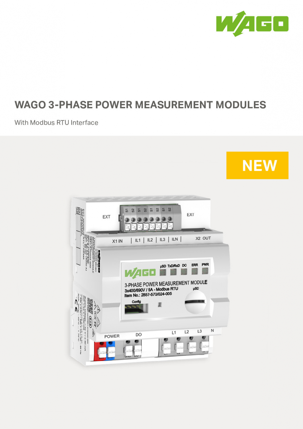 3-Phase Power Measurement Modules
