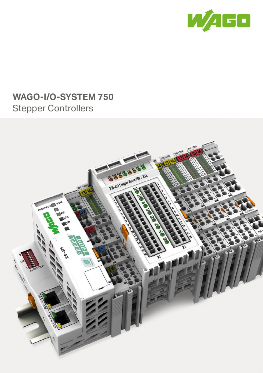 WAGO-I/O-SYSTEM 750 Stepper Controllers