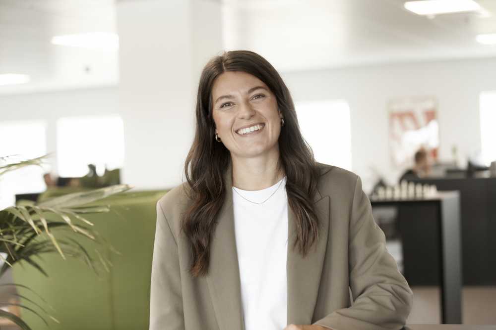 Astrid er ny i salg og marketing