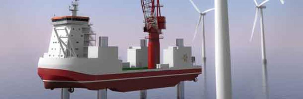 Det første stål skåret til Wind Server