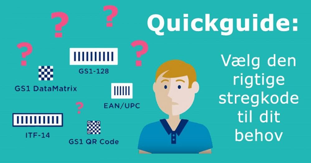 Quickguide: Vælg den rigtige stregkode til dit behov