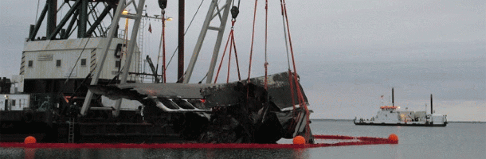 Umoe Ventus endelig bjærget