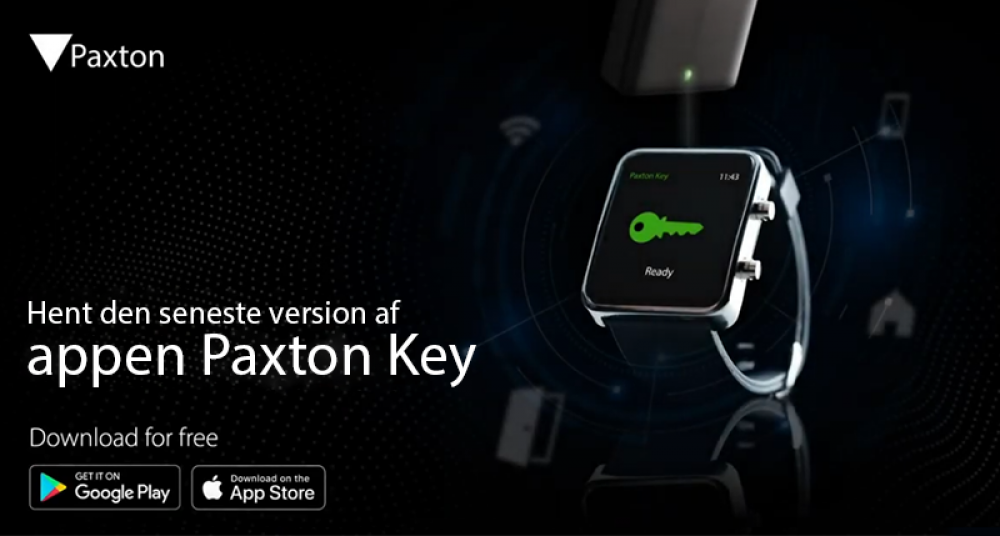 Hent den seneste version af appen Paxton Key