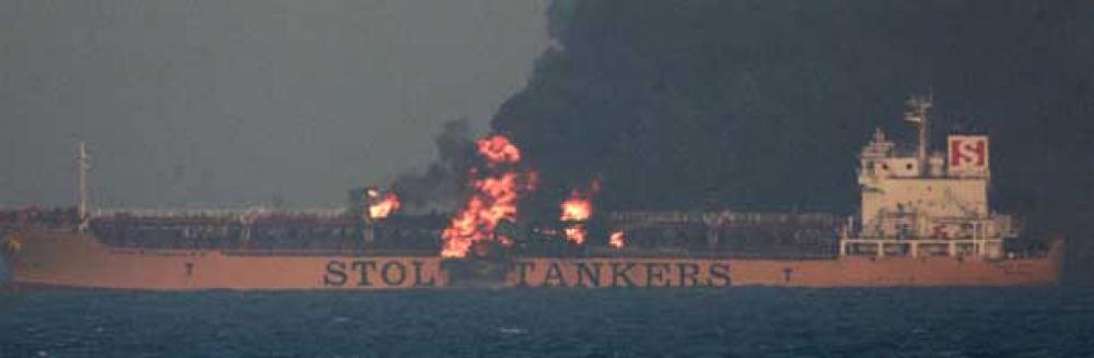 Branden på Stolt Valor nu under kontrol