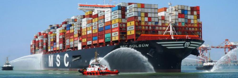 Så stort blive verdens største containerskib