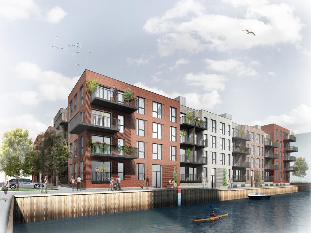 Nye boliger på Teglholmen