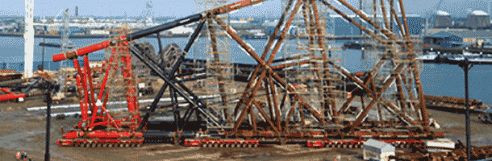 Ny Hejre-platform under konstruktion