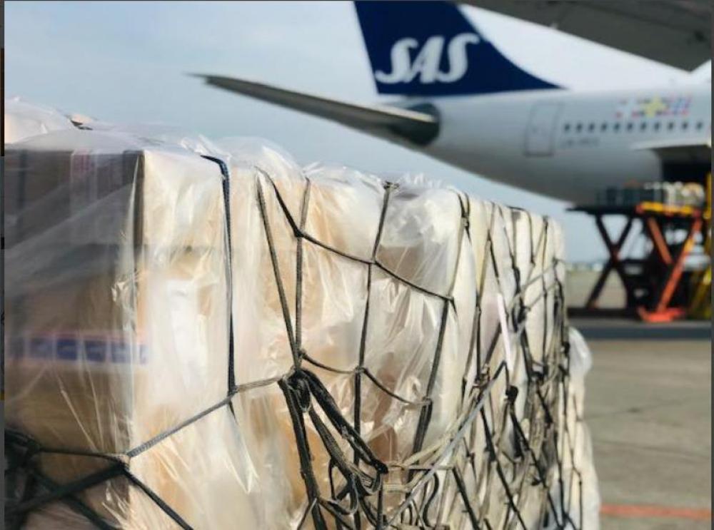 SAS Cargo har fragtet millioner af værnemidler under coronakrisen