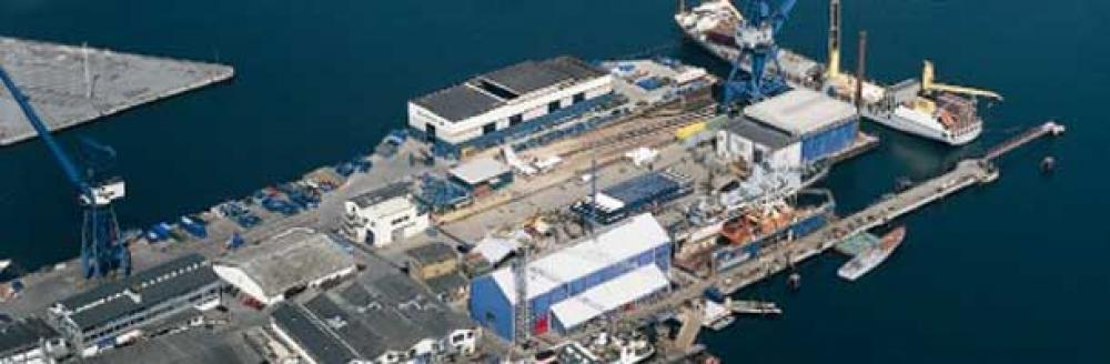 New shipyard at Aarhus harbour